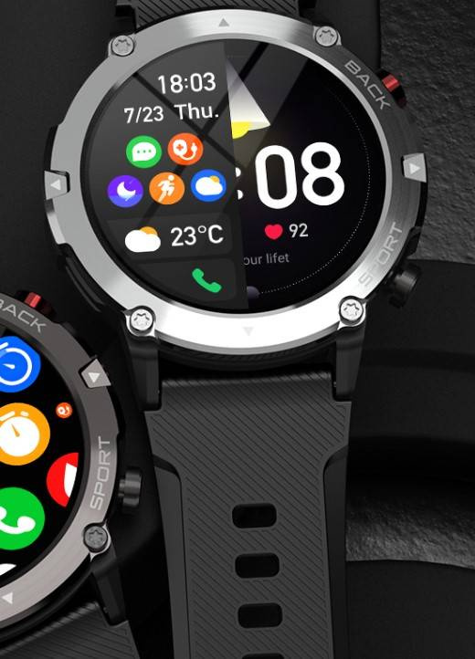 CUBOT C21 SMARTWATCH ZEGAREK 5ATM PULS ROZMOWY TEL - Cubot