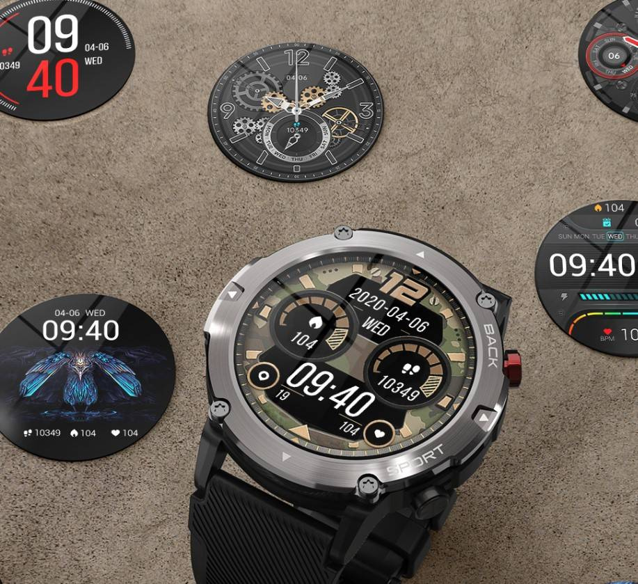 CUBOT C21 SMARTWATCH ZEGAREK 5ATM PULS ROZMOWY TEL - Cubot